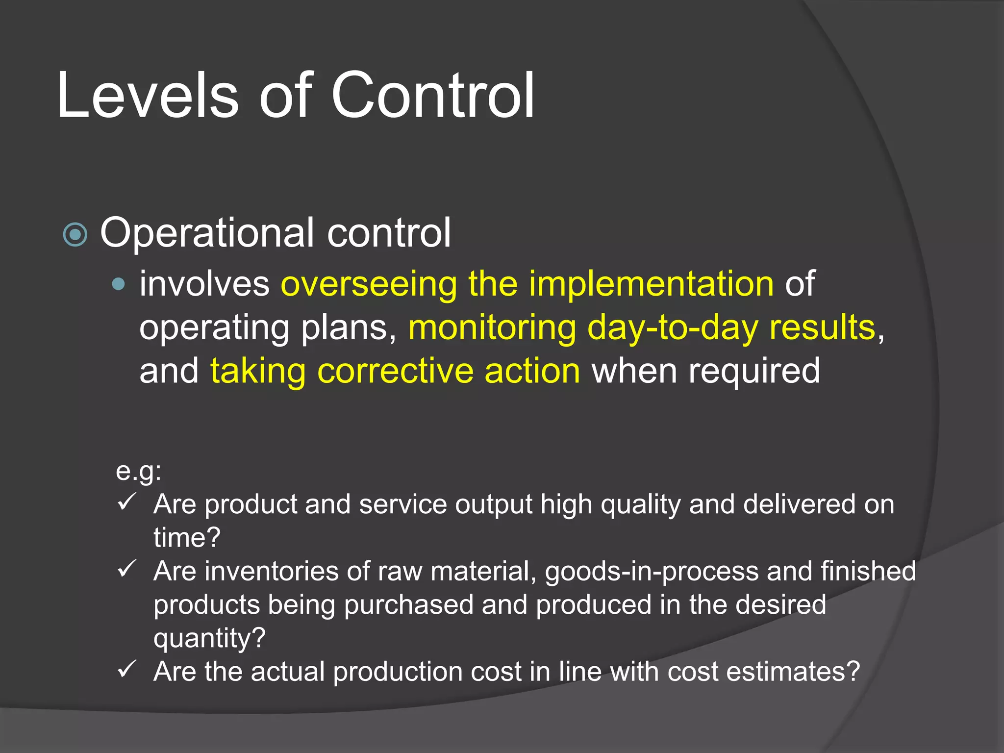 Management Function : Controlling | PPTX