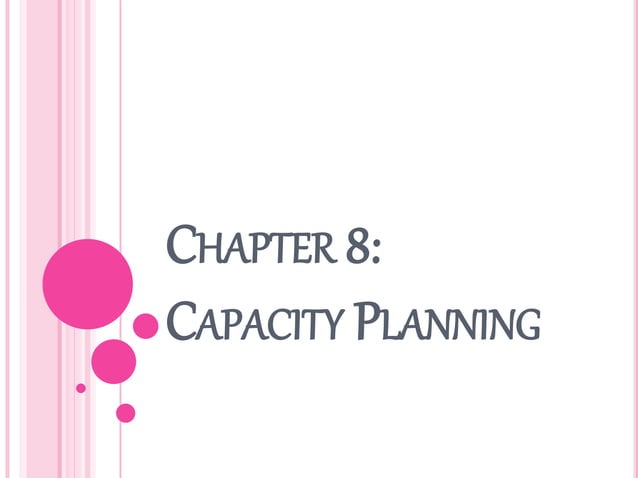 Capacity Planning | PPTX