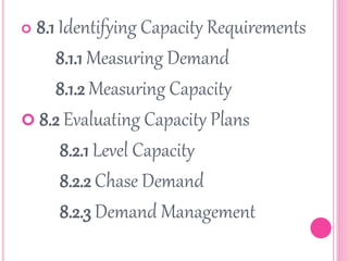 Capacity Planning | PPTX