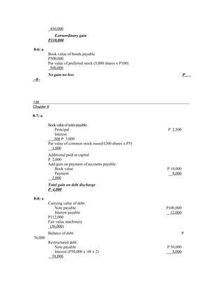 Chapter 8 - Advance Accounting | DOC