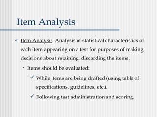 Objective Tests | PPT