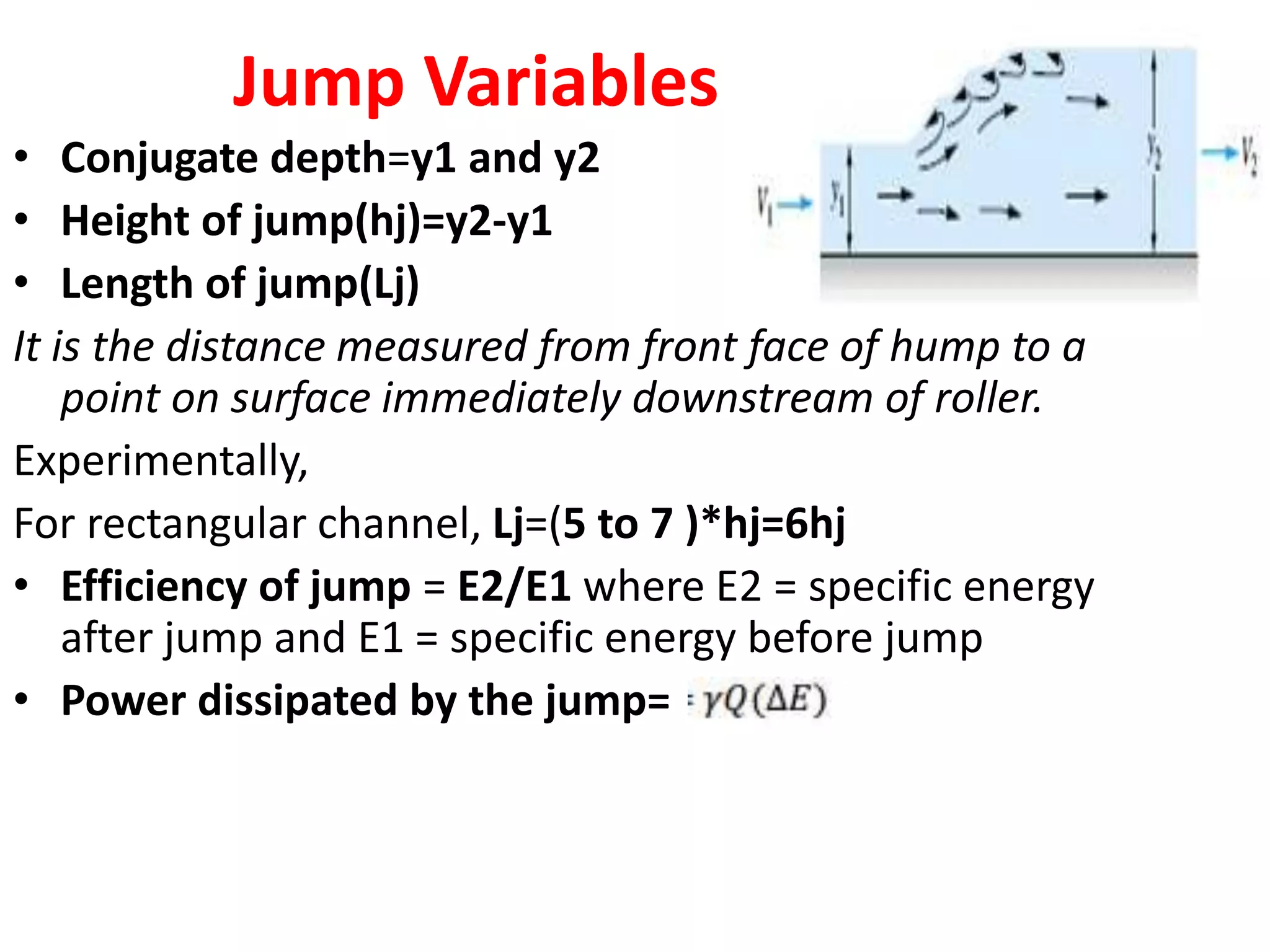 Chapter 8:Hydraulic Jump and its characterstics | PPTX