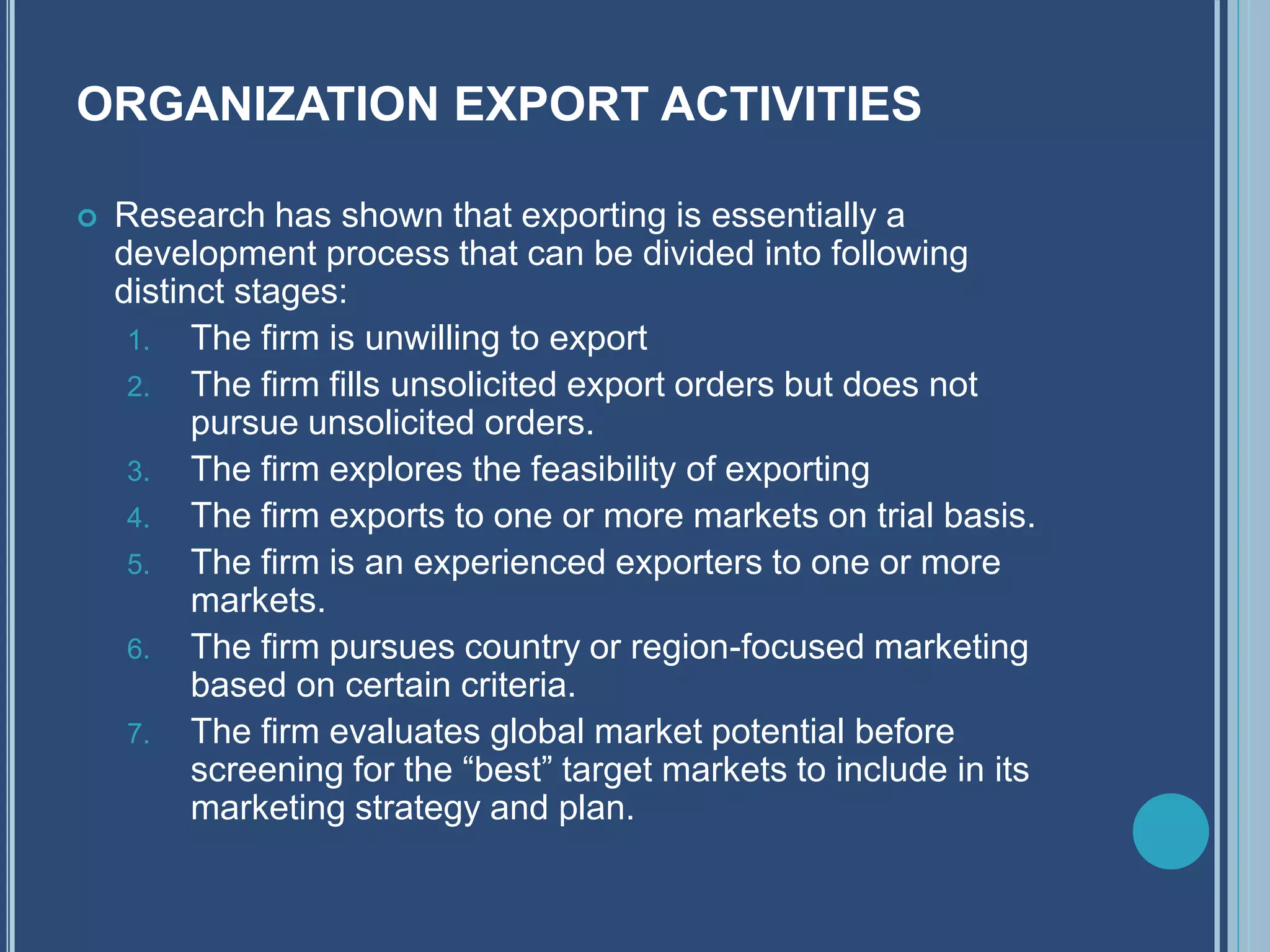 Chapter 8 - Importing, Exporting and Sourcing | PPTX