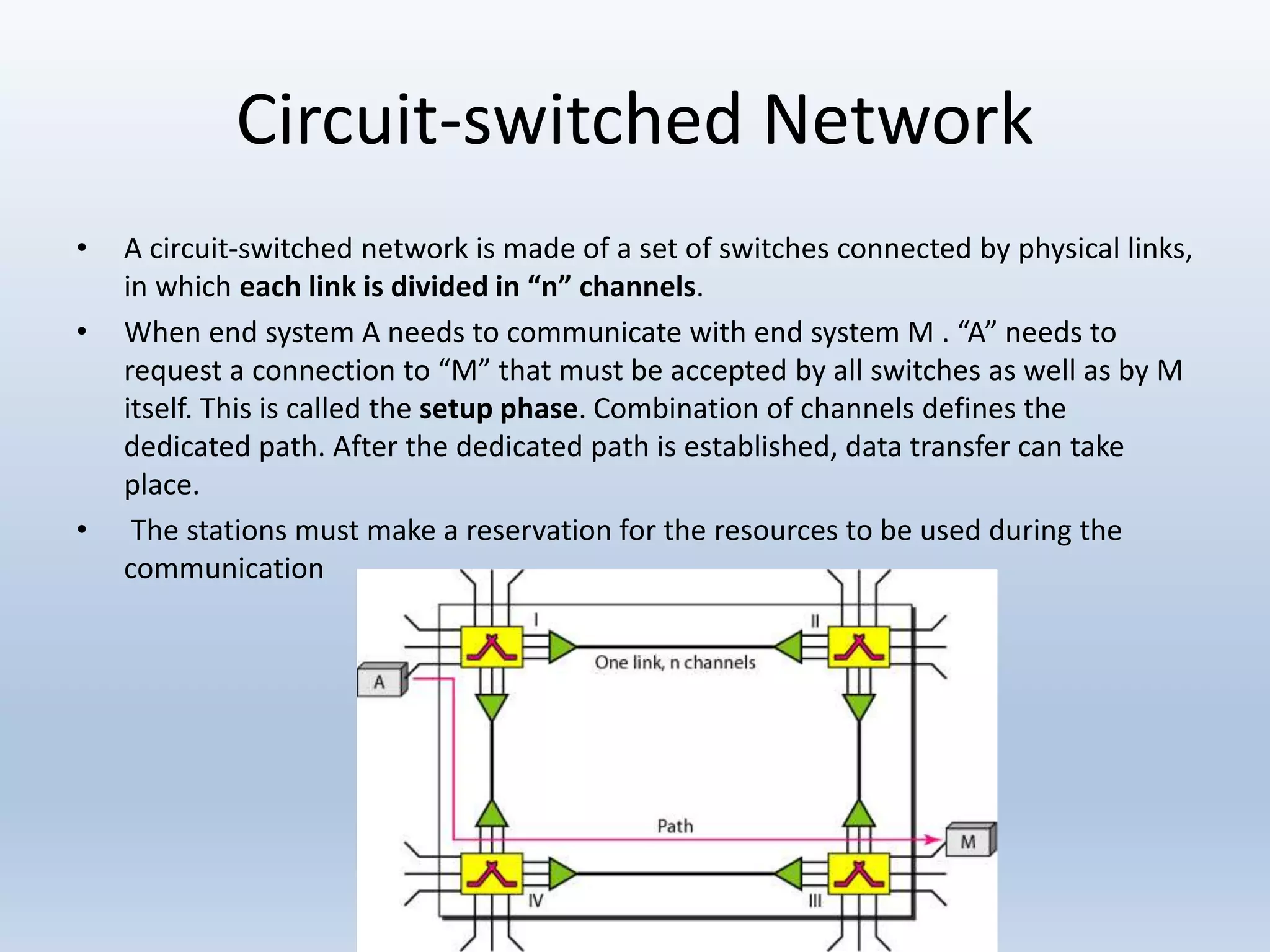 Switching Concepts Data Communication And Networks Pptx Computer Networking Computing