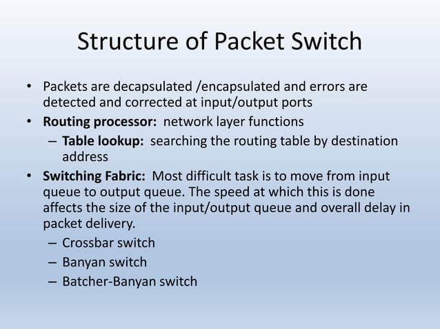 Switching Concepts Data Communication And Networks Pptx Computer Networking Computing