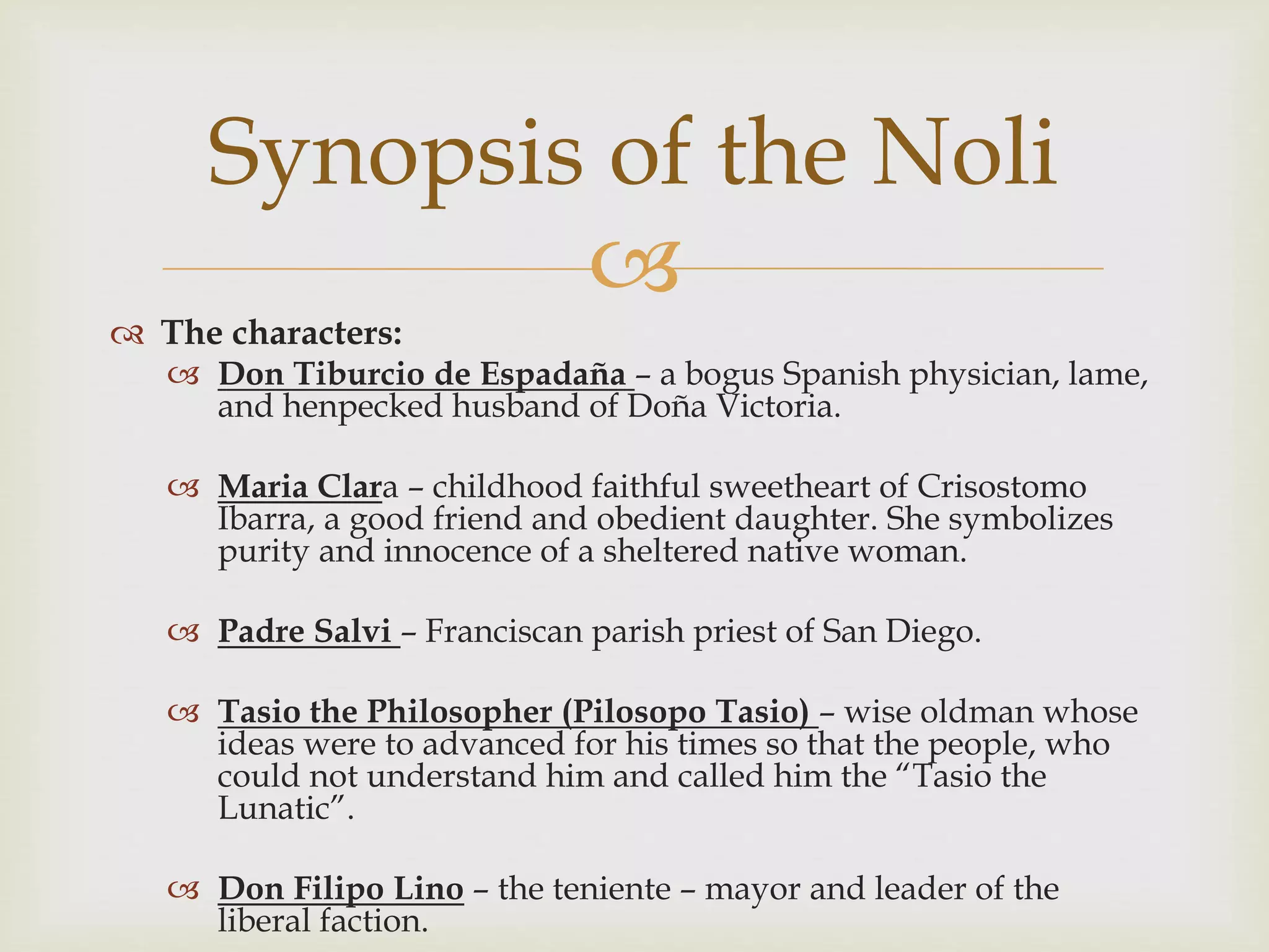 Chapter 8: Noli Me Tangere Published in Berlin (1887) | PPTX