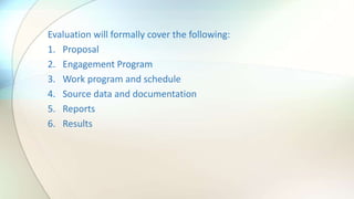 Stages of Management Consulting Engagment | PPTX