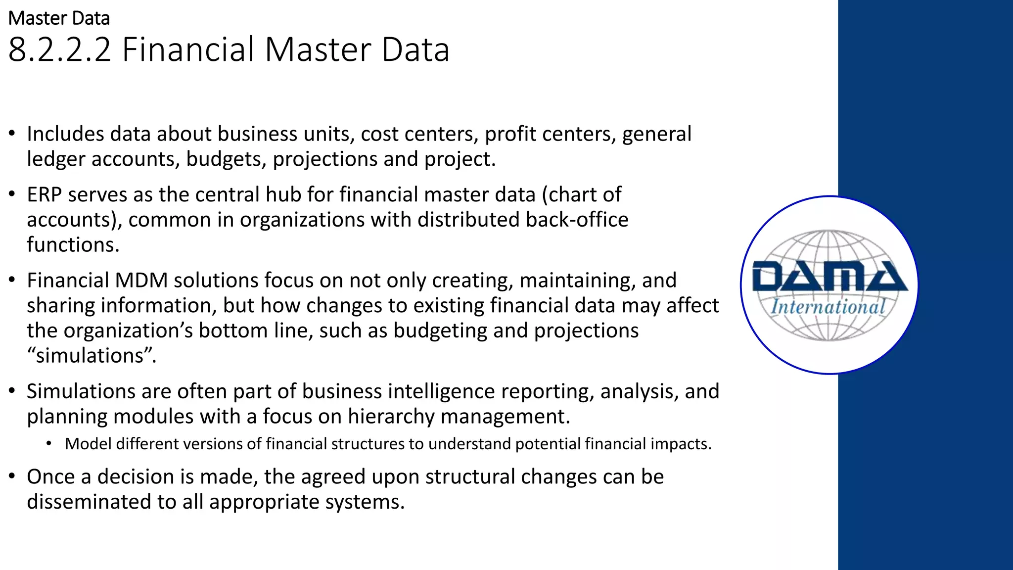 Chapter 8: Reference and Master Data Management | PPTX