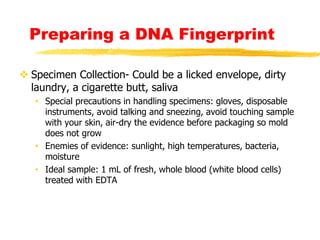 DNA FINGERPRINTING | PPT