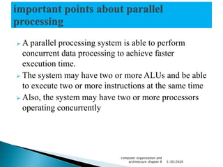 Computer organization and architectures chapter8 | PDF