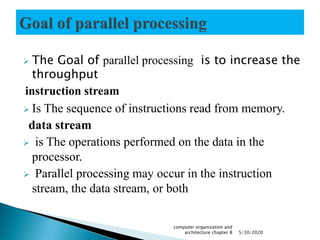 Computer organization and architectures chapter8 | PDF