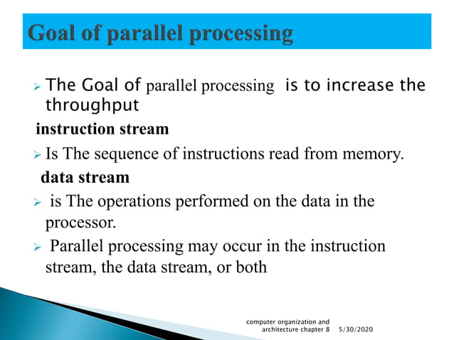 Computer organization and architectures chapter8 | PDF