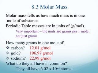 Chapter8.ppt science 9*moleconceptslides | PPT
