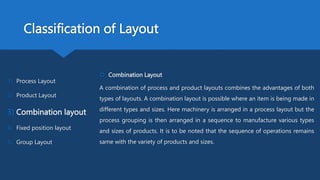 Plant Location and Layout: This presentation include information about ...
