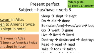 chapter 8 cambridge present perfect grade 4.pptx