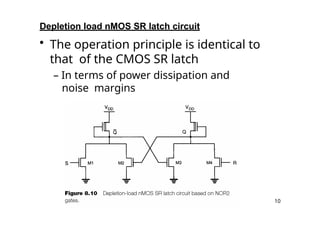 cmos sequential logic circuits and analysis | PPTX