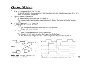 cmos sequential logic circuits and analysis | PPTX