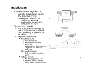 cmos sequential logic circuits and analysis | PPTX