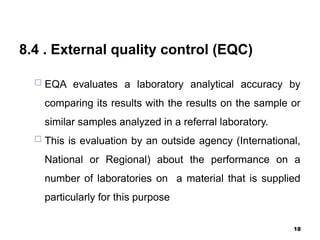Medical laboratory intro to quality assurance | PPT