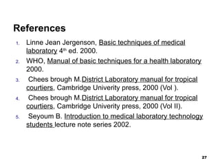 Medical laboratory intro to quality assurance | PPT
