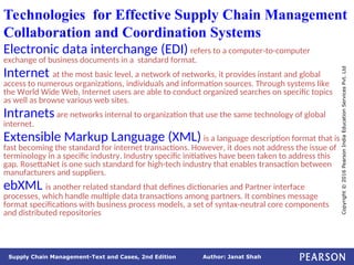 information technology in Supply Chain Management | PPT
