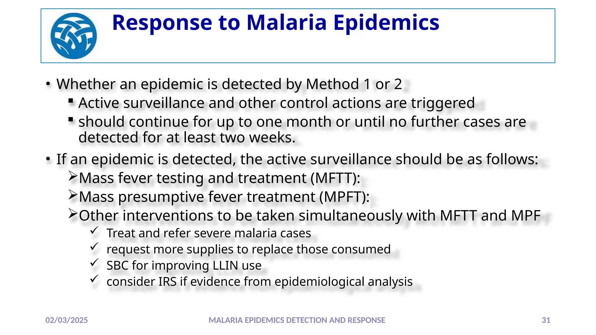 Chapter 8. Malaria Epidemics detection and response.pptx