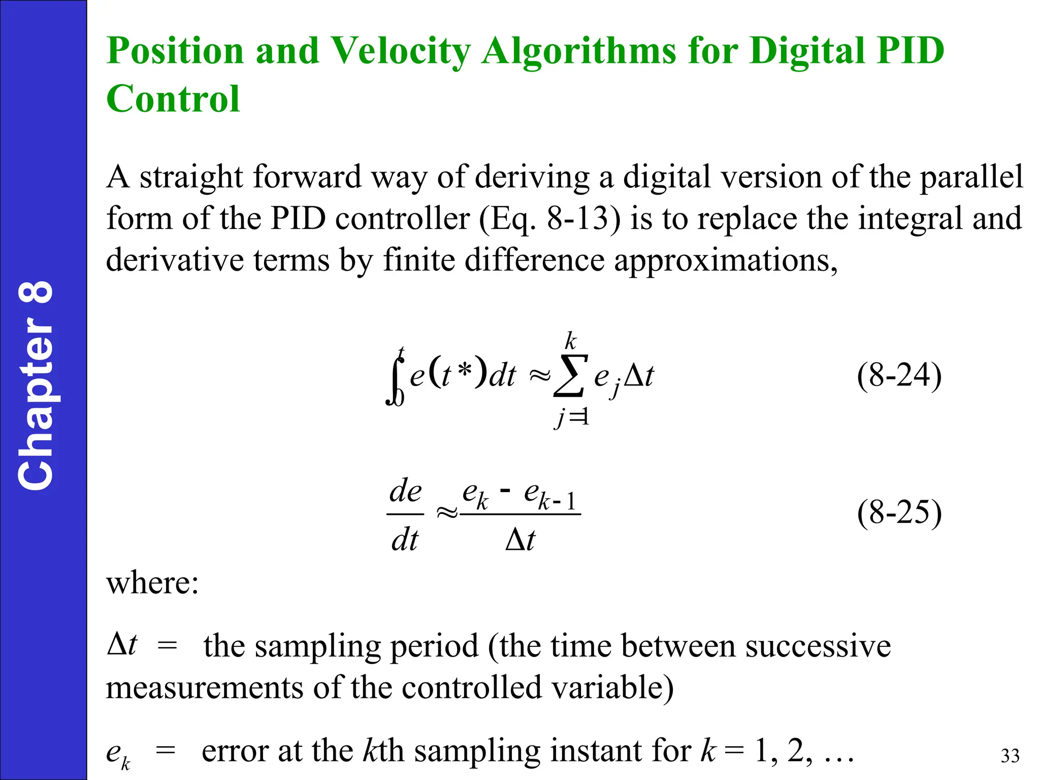 Feedback control loop, P PI PID controller | PPT