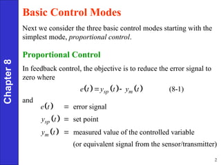 Feedback control loop, P PI PID controller | PPT