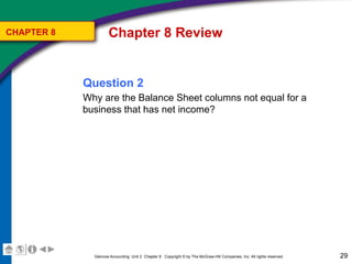 Chapter 8 - 6 column worksheet accounting | PPTX