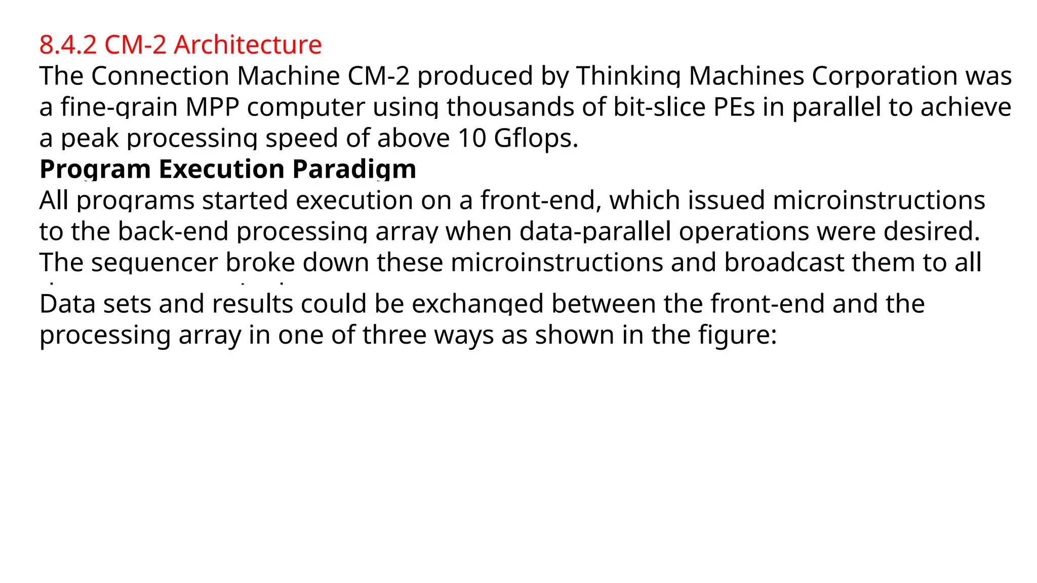 ACA-CM2 Architecture shared memory model | PPTX | Computing | Technology & Computing