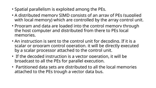 ACA-CM2 Architecture shared memory model | PPTX | Computing ...