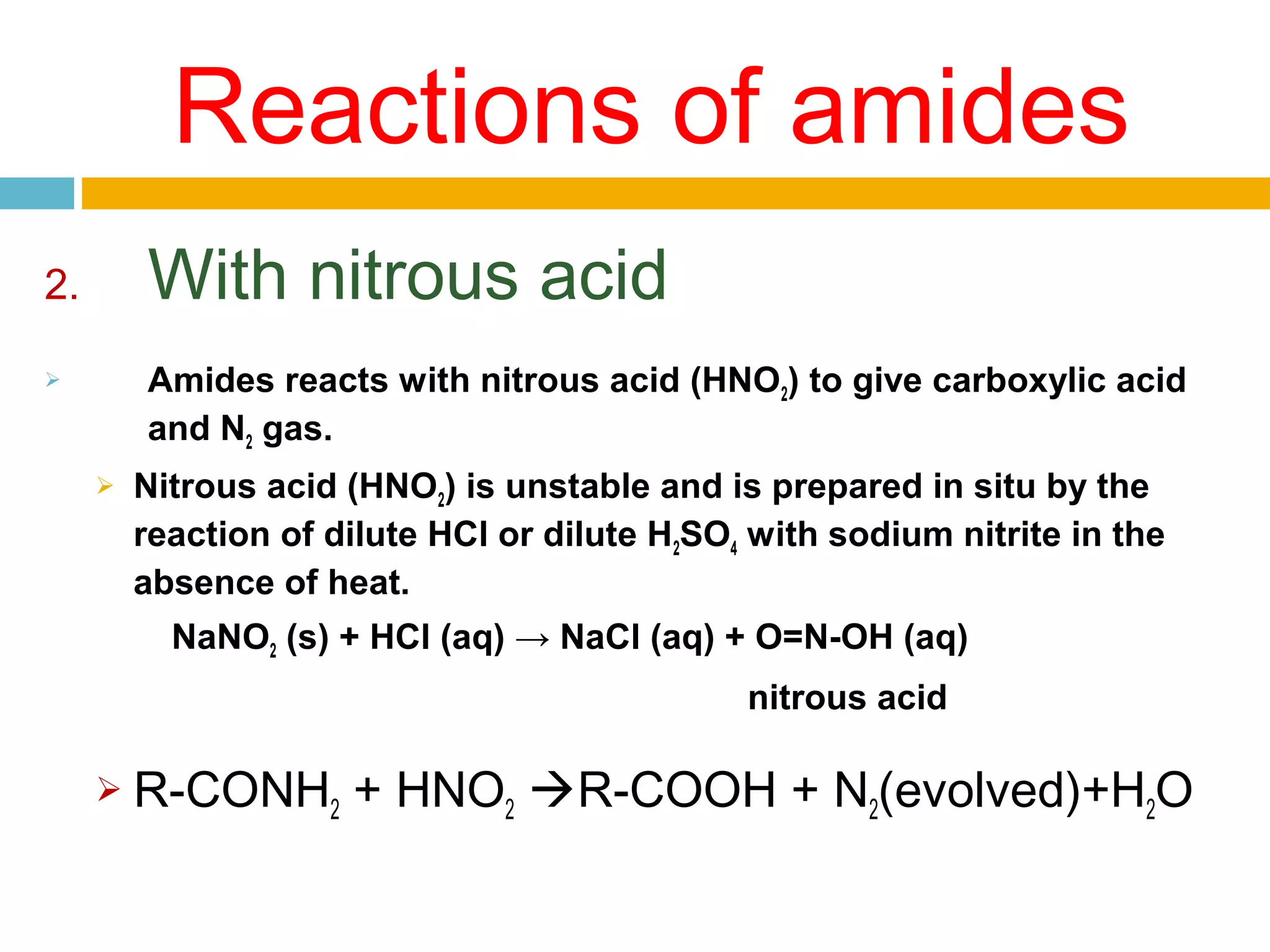 Chapter 8 amide | PPT