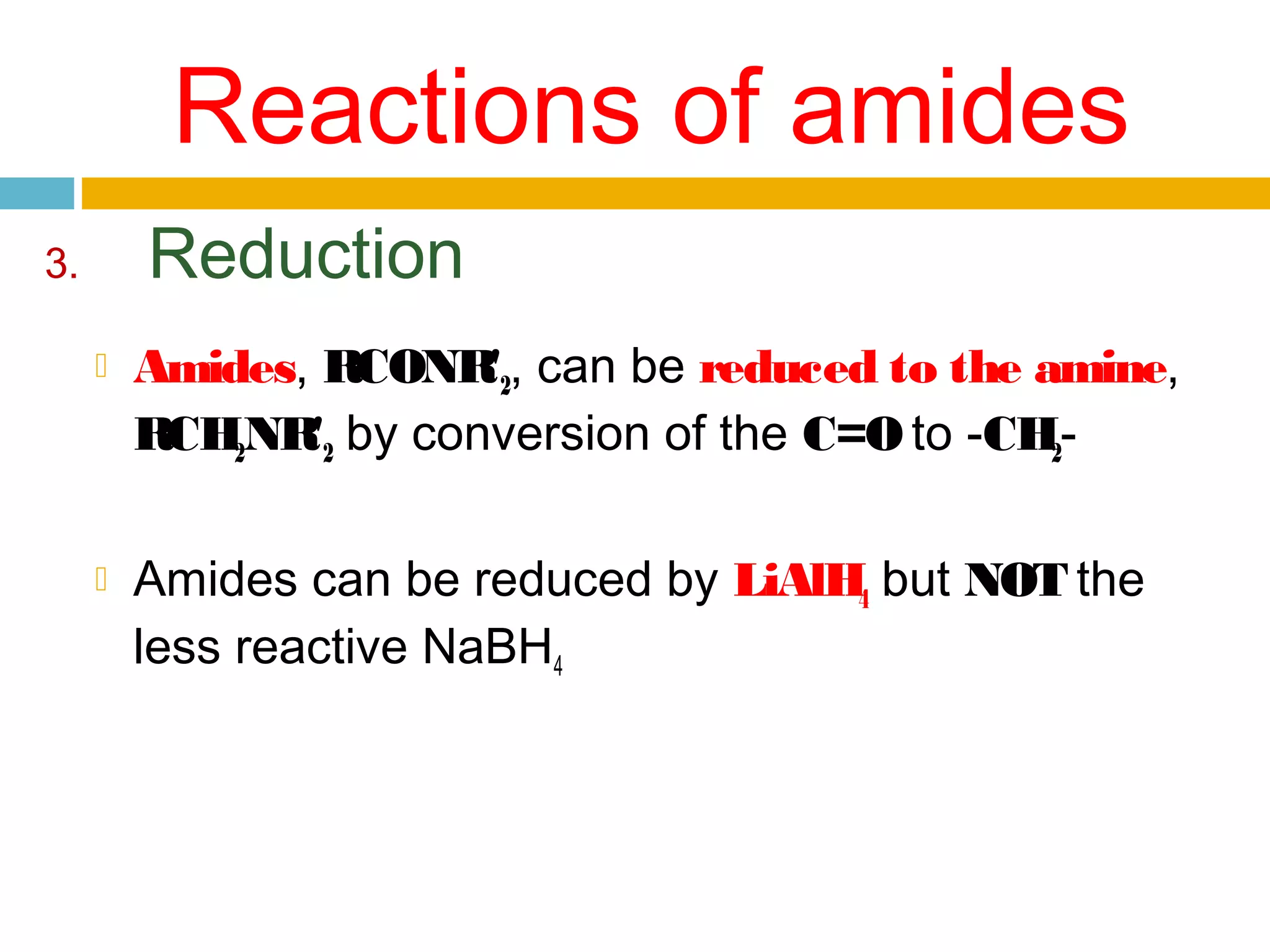 Chapter 8 amide | PPT
