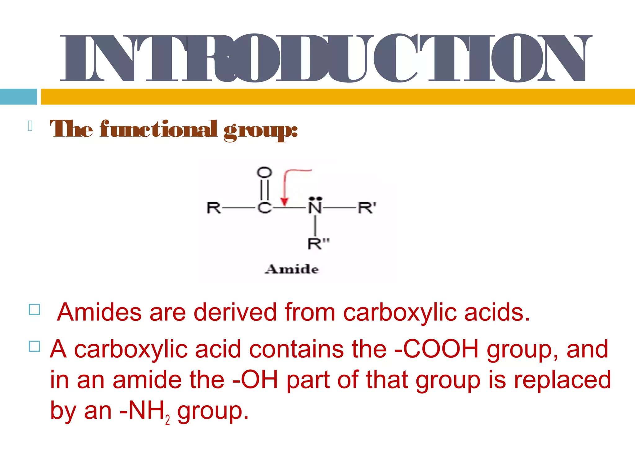 Chapter 8 amide | PPT