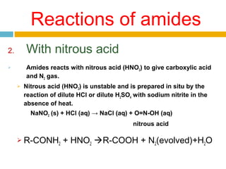 Chapter 8 amide | PPT