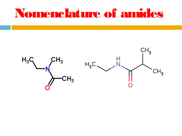 Chapter 8 amide | PPT
