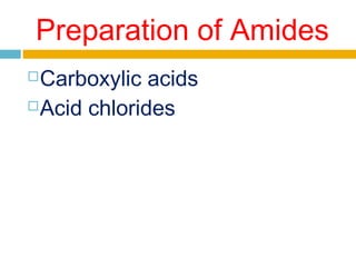 Chapter 8 amide | PPT