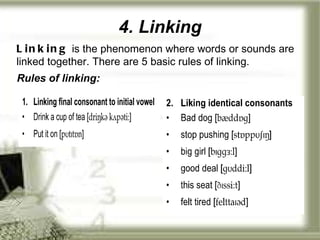 Chapter 8 aspect of connected speech | PPT