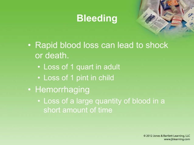 Chapter 8 Bleeding | PPTX | Death, Injury, or Military Conflict | Sensitive Topics