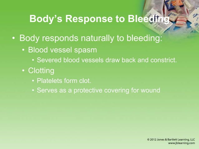 Chapter 8 Bleeding | PPTX | Death, Injury, or Military Conflict | Sensitive Topics