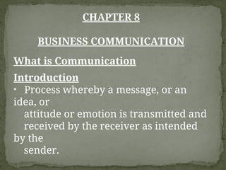 CHAPTER 8 - Office BUSINESS COMMUNICATION (1).ppt