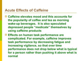 Chapter 8 Caffeine | PPT