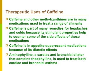 Chapter 8 Caffeine | PPT