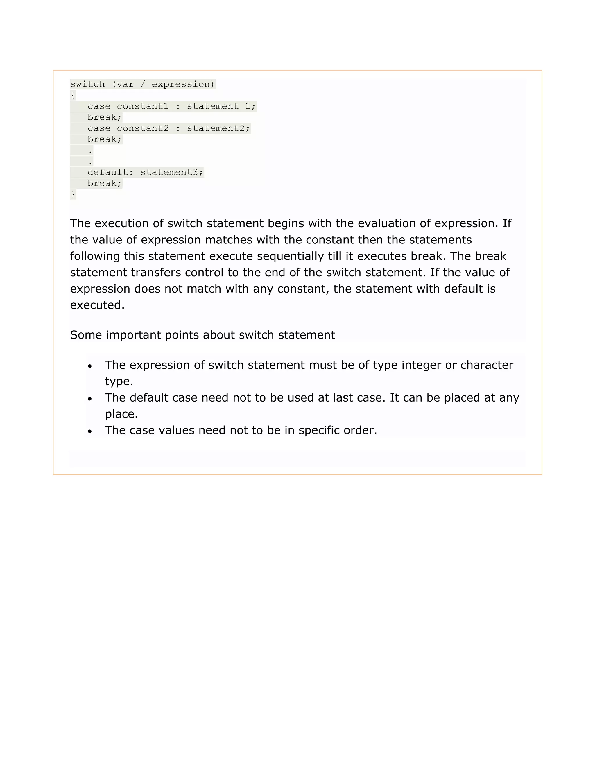 Chapter 8 - Conditional Statement | PDF | Programming Languages | Computing