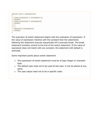 Chapter 8 - Conditional Statement | PDF | Programming Languages | Computing