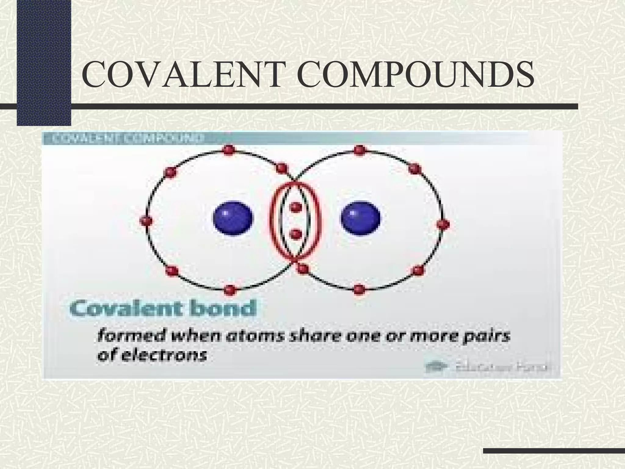 covalent bond | PPT
