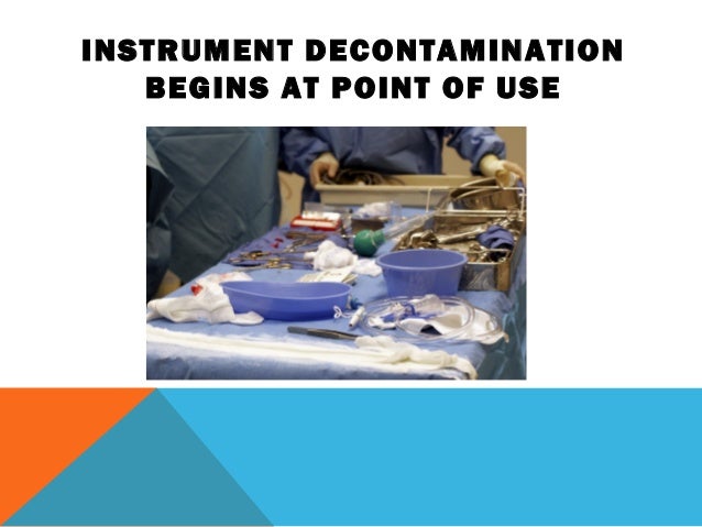 Chapter 8 decontamination