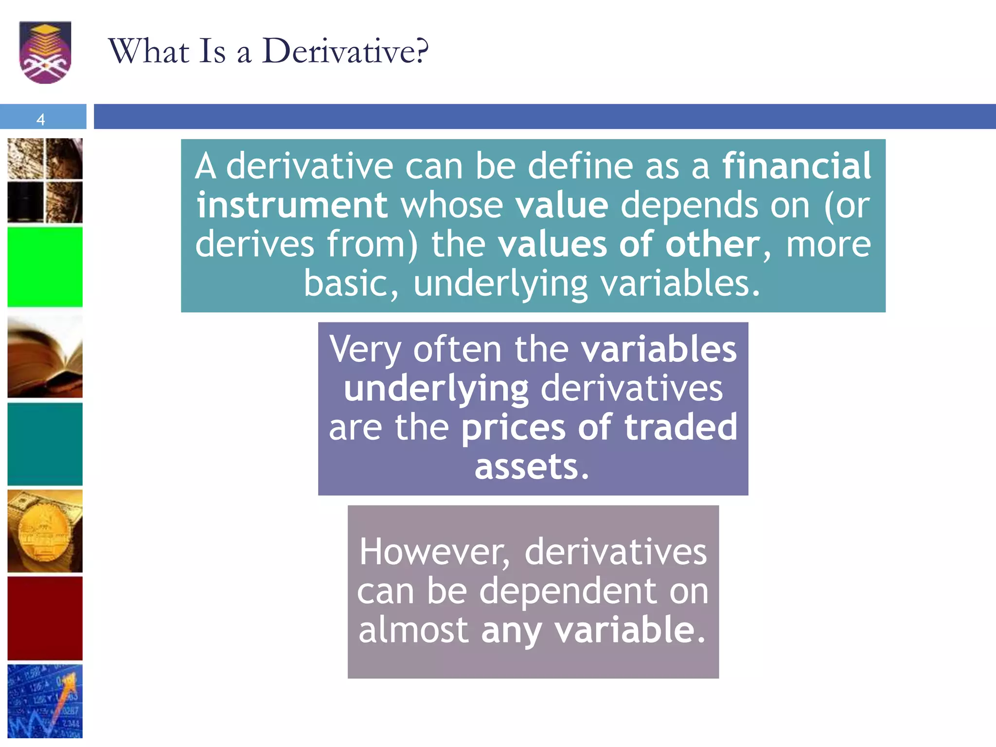 Chapter 8 Derivatives in Islamic Finance | PPTX