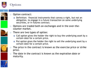 Chapter 8 Derivatives in Islamic Finance | PPTX