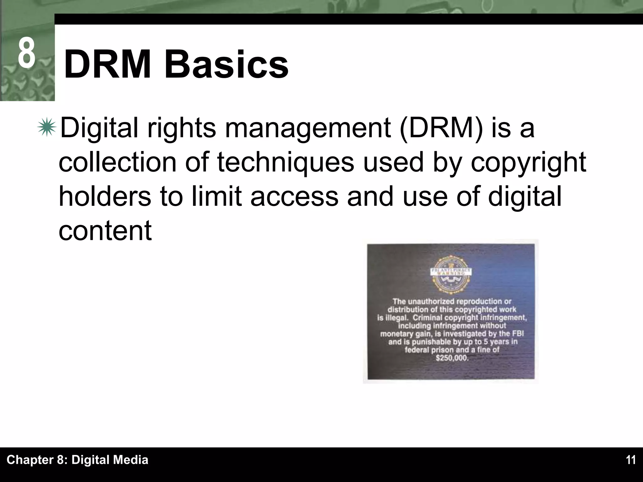 Chapter 8 Digital Media | PPTX